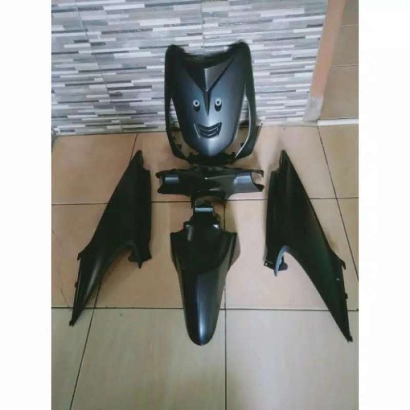 Jual cover body halus Honda beat karbu hitam dof -hitam dof di Seller ...