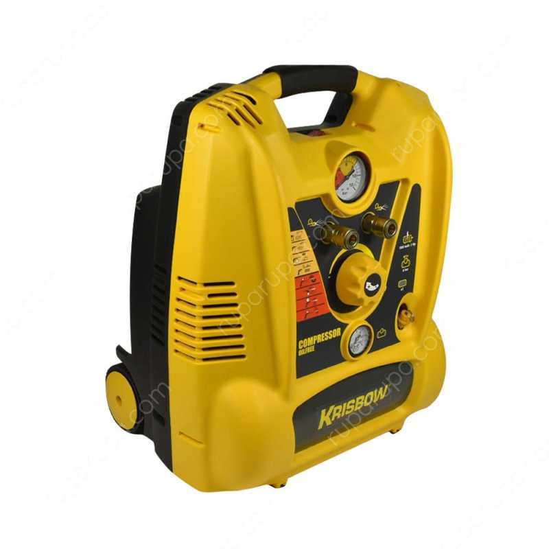Jual Krisbow Mesin Kompresor Angin Listrik oilless/ Air Compressor 2HP ...