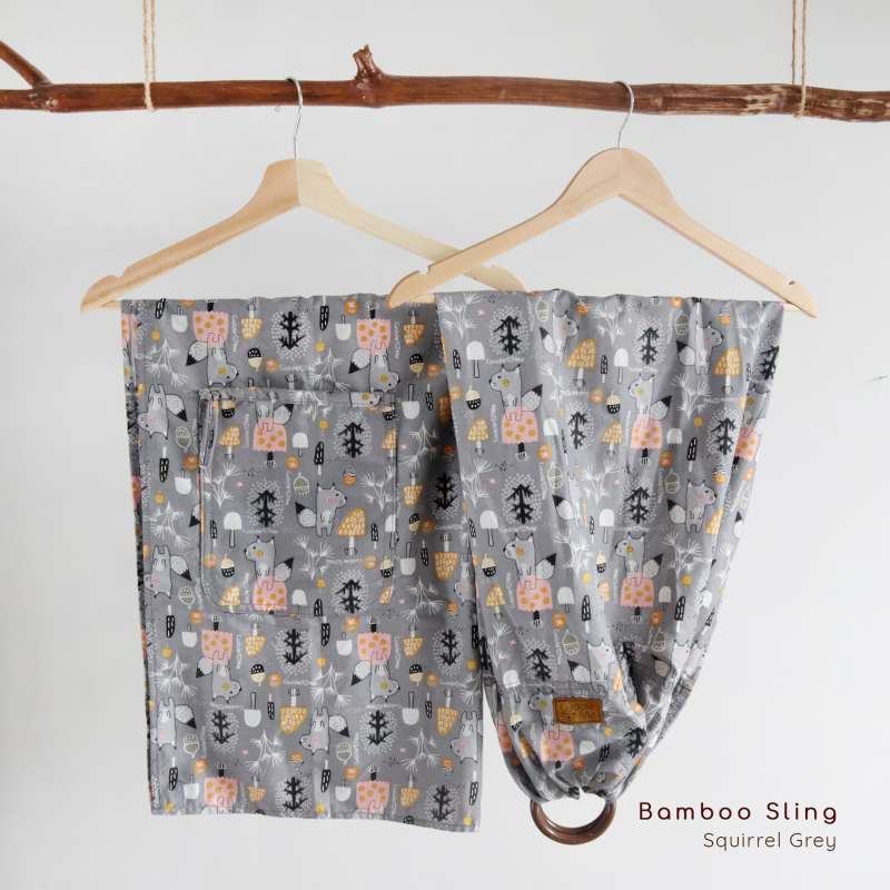 Jual Cuddle Me Bamboo Sling Ring Sling Gendongan Bayi Cuddleme Motif ...