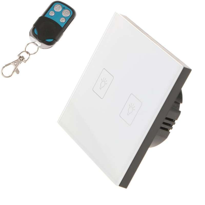 Jual RF433 Remote Controller Wall Touch Switch Light Panel Sensor On ...