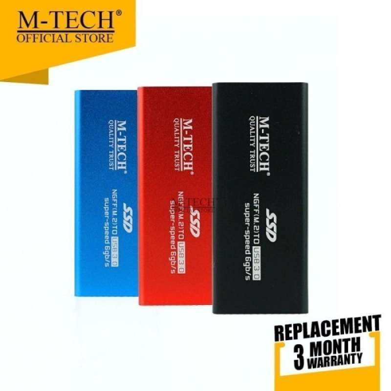 Jual CASE SSD ENCLOSURE M.2 NGFF SATA USB 3.0 5GBPS-CASING SSD EXTERNAL ...