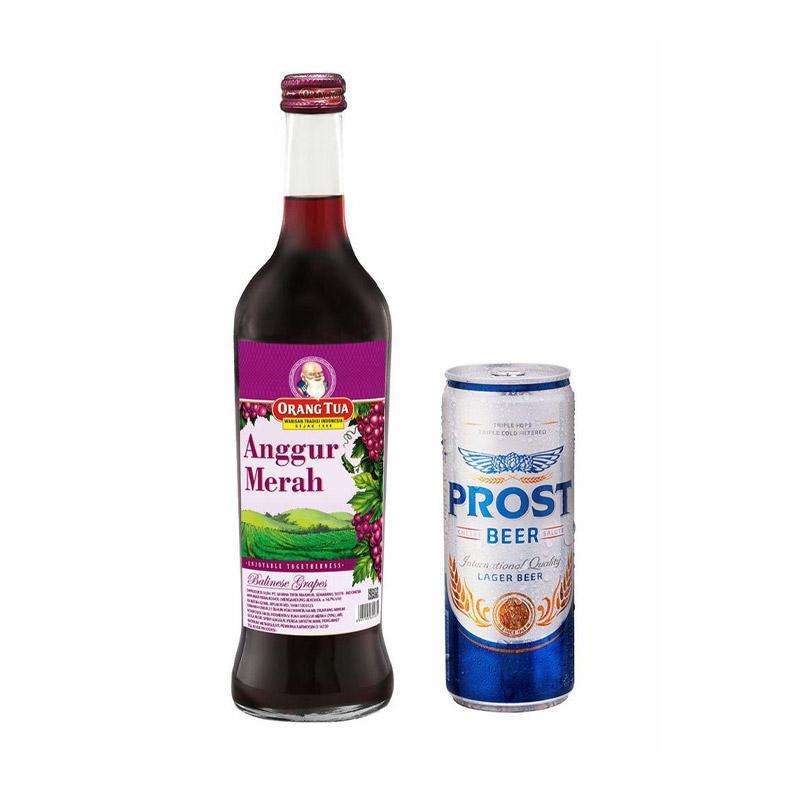 Jual Orang Tua Anggur Merah OT with Prost [320 mL] di Seller Pusat Bir ...