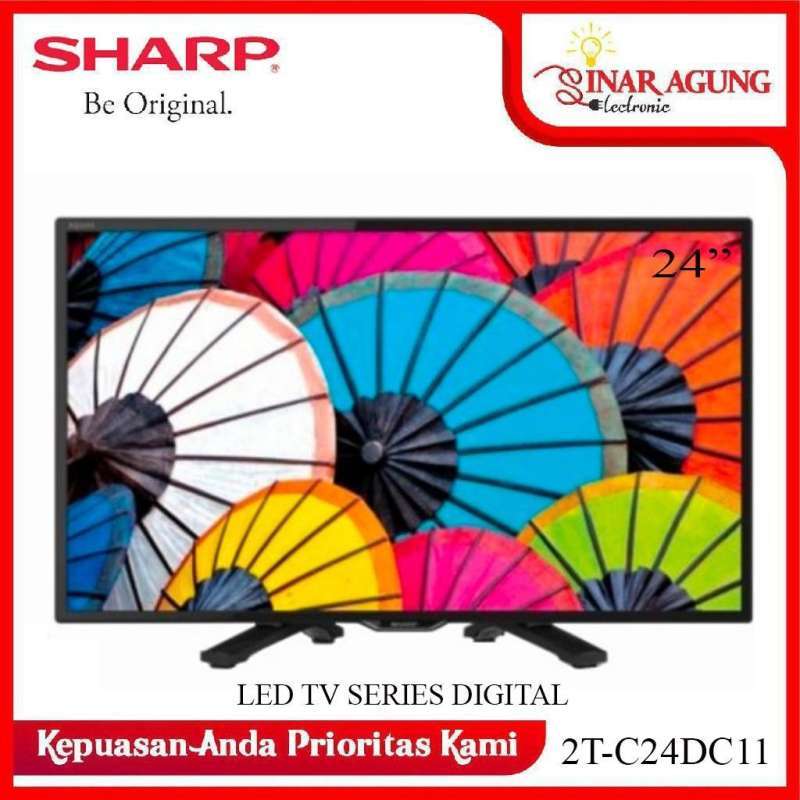 Promo SHARP LED TV 2T- C24DC11 24 INCH DIGITAL - 100% ORI Diskon 30% di ...