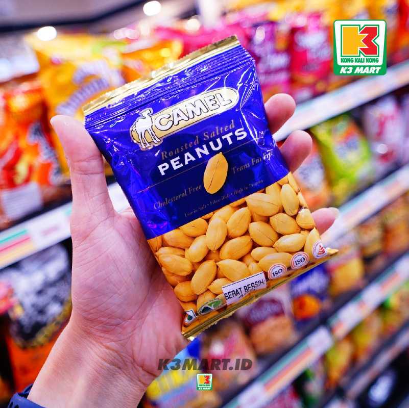 Jual Camel Roasted Salted Peanuts 40Gr di Seller K3MART - Silalas, Kota ...