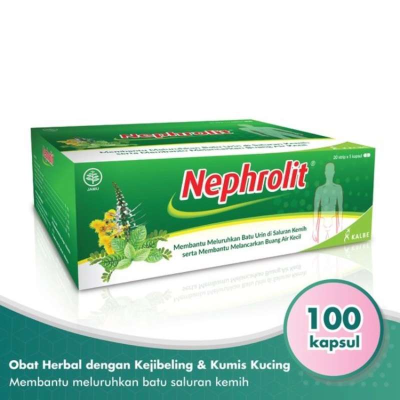 Jual NEPHROLIT BOX 100 KAPSUL di Seller Apotek Mose Sawah Baru Official ...