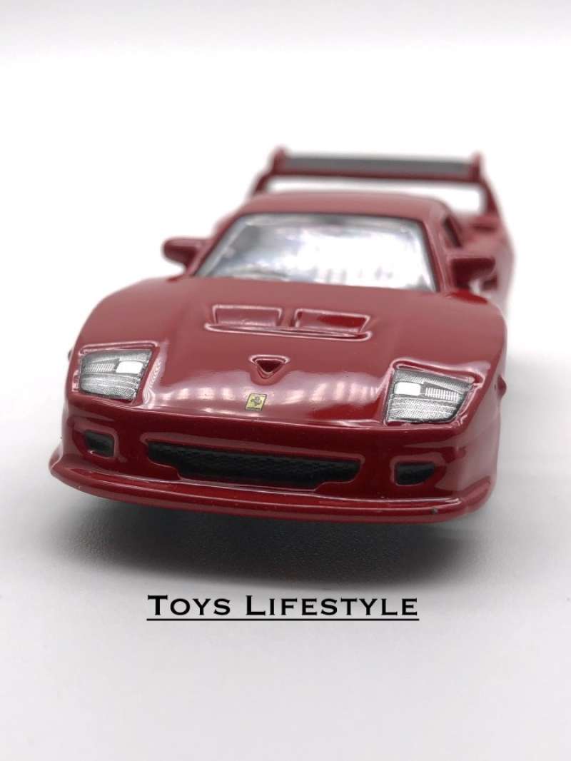 Jual BBURAGO DIECAST - FERRARI F40 COMPETIZIONE SKALA 1:64 (FERRARI ...