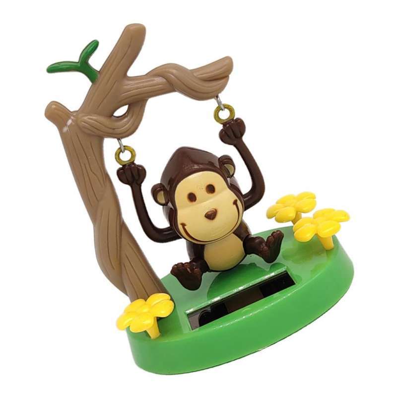 Jual Solar Dancing Toy Monkey Solar Powered Dancing Dolls Swinging ...