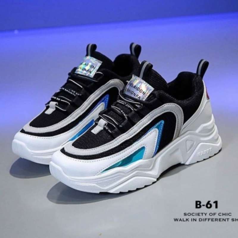 Promo Sepatu Sneakers Wanita Cewek Perempuan Remaja Dewasa Kekinian ...