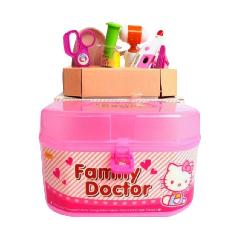 Promo DND Shop Hello Kitty Family Doctor Set Box Mainan Anak Diskon 30% ...