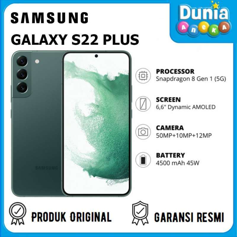 Promo SAMSUNG GALAXY S22 PLUS 5G RAM 8/256GB - GARANSI RESMI SEIN ...