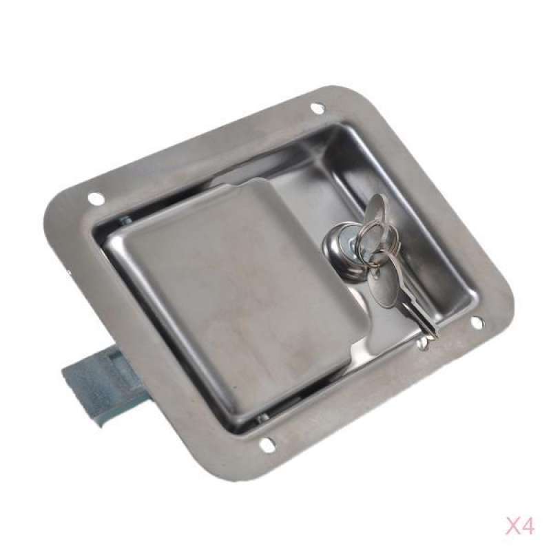 Promo 4x Marine Stainless Steel Paddle Latch Truck Tool Box Doors Lock ...