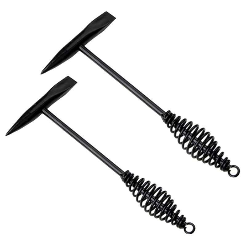 Jual 2pcs 500g/300g Black High Carbon Steel Welding Chipping Hammer ...