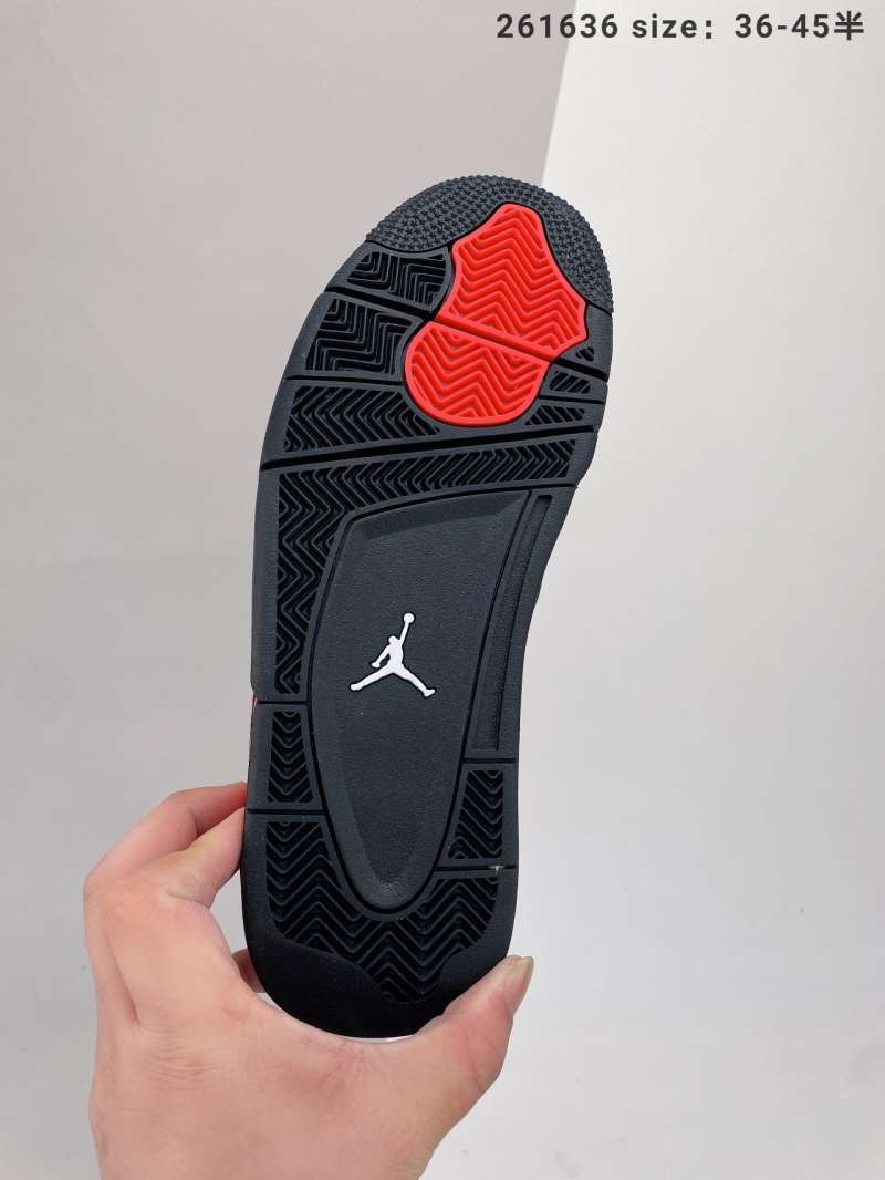 Jual NIKE AIR JORDAN 4 Retro Red thunder black red Thor NIKE AIR JORDAN ...