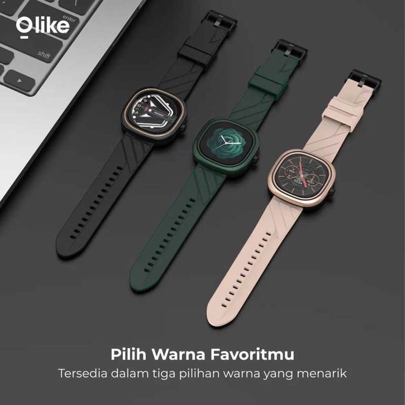 Promo Olike Smartwatch Zeth W5 Jam Tangan Pintar Aluminium Pulse ...