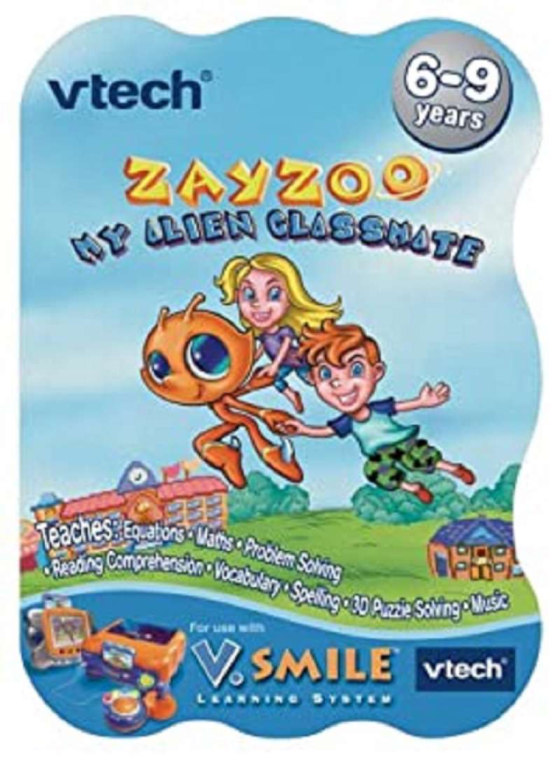 Jual Vtech V-Smile Cartridge Jayzoo Alien Classmate 92360 di Seller ...