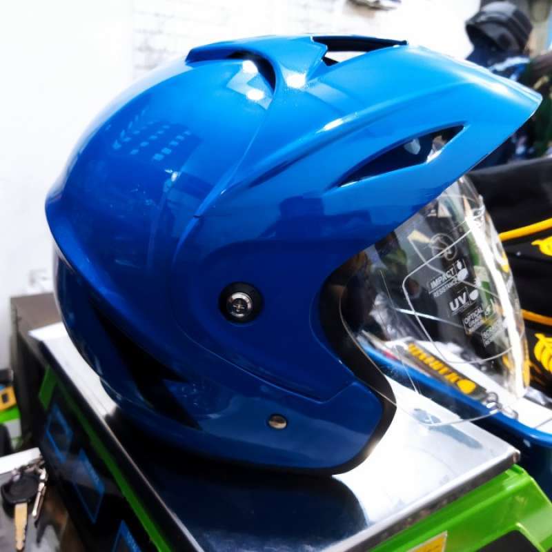 Jual Helm Biru TNI AL Blue Mild di Seller Bena Store - Wanajaya, Kab ...