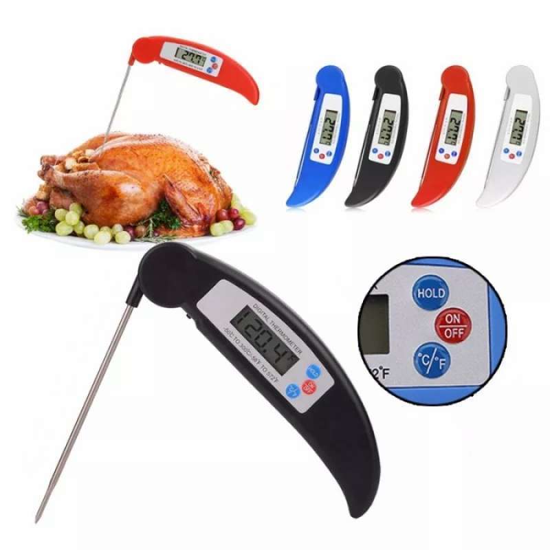 Jual NS - TERMOMETER DAPUR DIGITAL 20-200 DERAJAT ALAT UKUR SUHU MASAK ...