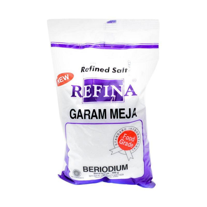 Jual Refina Garam Meja [500 g] di Seller Manna Kampus - Manna Kampus ...