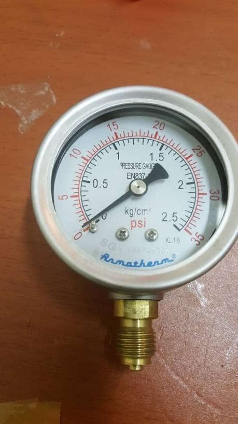 Jual pressure gauge armatherm di Seller Aksara_STORE - Wanajaya, Kab ...