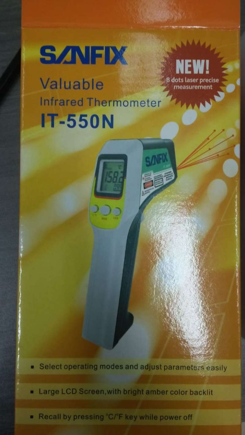 Jual Sanfix IT-550N Infraled Thermometer di Seller Aksara_STORE ...