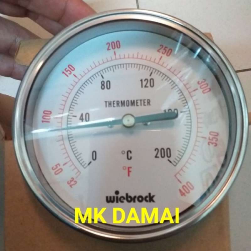 Jual Thermometer Payung 200 derajat 2(inch) Termometer Payung 200Â°C ...