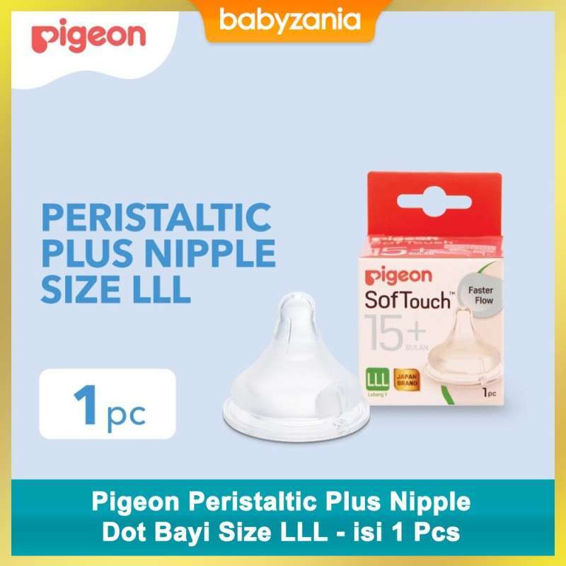 Jual Pigeon Peristaltic Plus Nipple 1 Box L Harga Termurah Dan ...