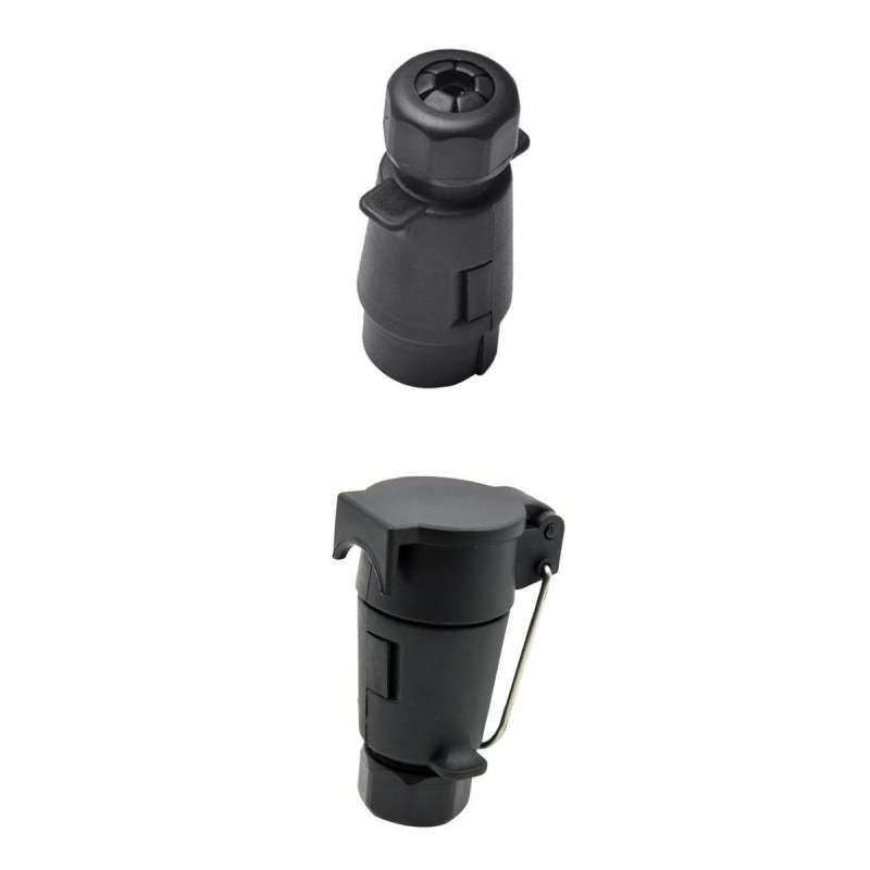 Promo 7Pin Trailer Connector Plug Wiring Adapter+7Pin N Type Trailer ...