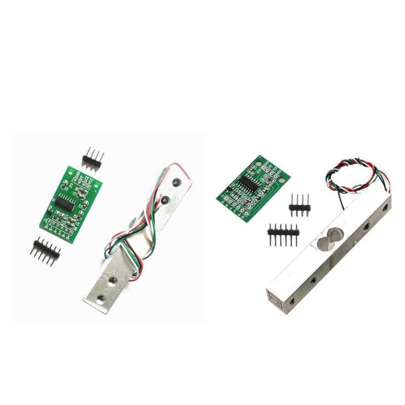Jual 2kg & 3kg Load Cell Weight Sensor+HX711ADWeighing Module Pressure ...