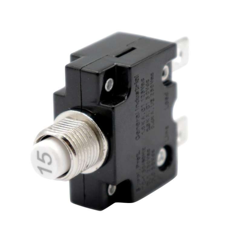 Jual 2pcs Reset Push Button Panel Mount Circuit Breaker With Quick ...
