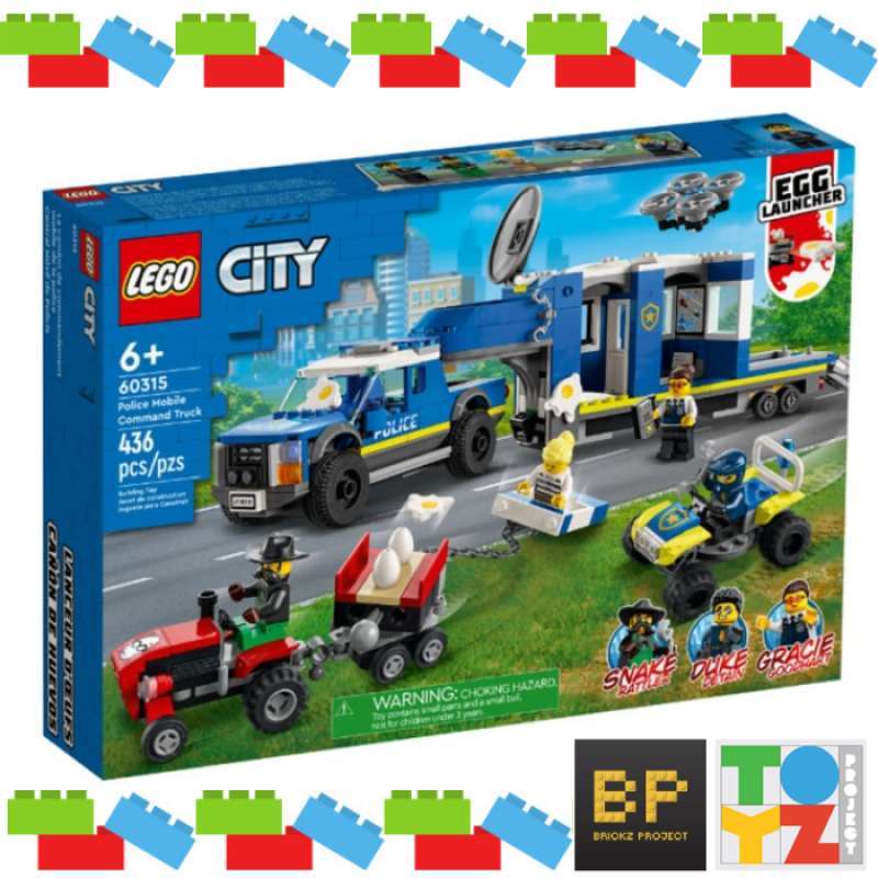 Jual Lego 60315 City Police Mobile Command Truck Di Seller Toyz Project ...