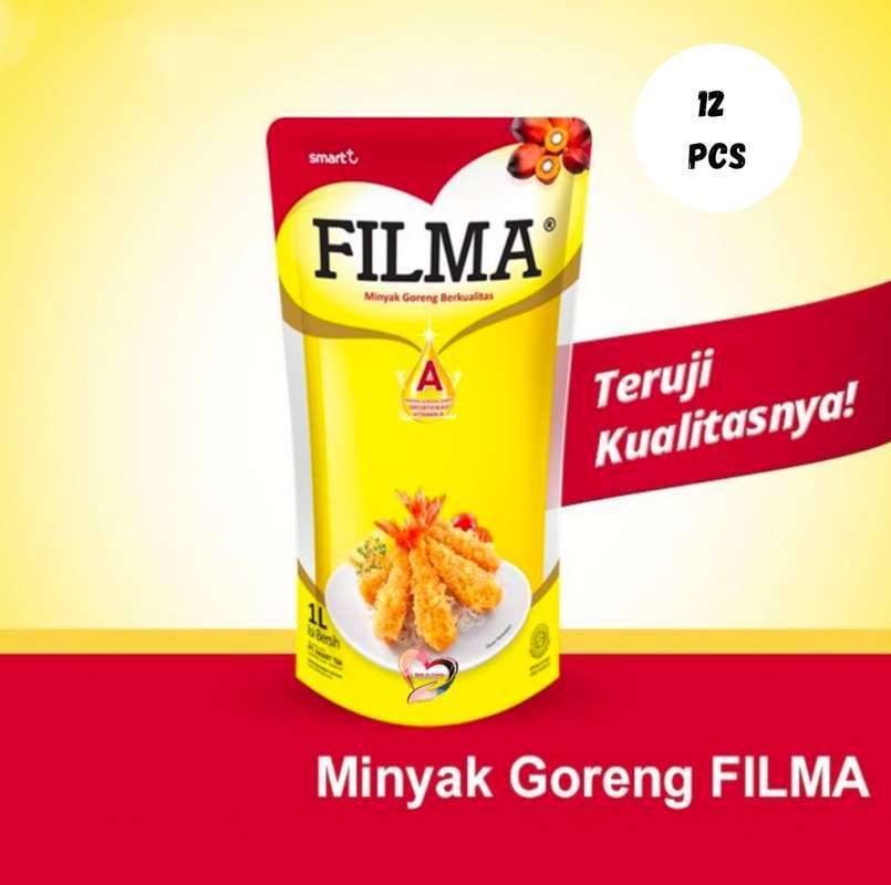 Jual Filma 1l Minyak Goreng Pouch (1000ml X 12pcs) Di Seller Solusi ...