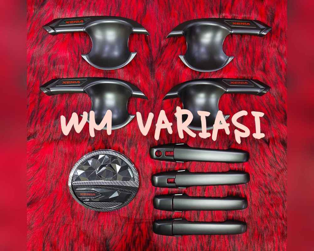 Jual ALL NEW XENIA 2022 PAKET MANGKOK OUTER HANDLE TANK COVER TUTUP TANGKI BENSIN HITAM di ...