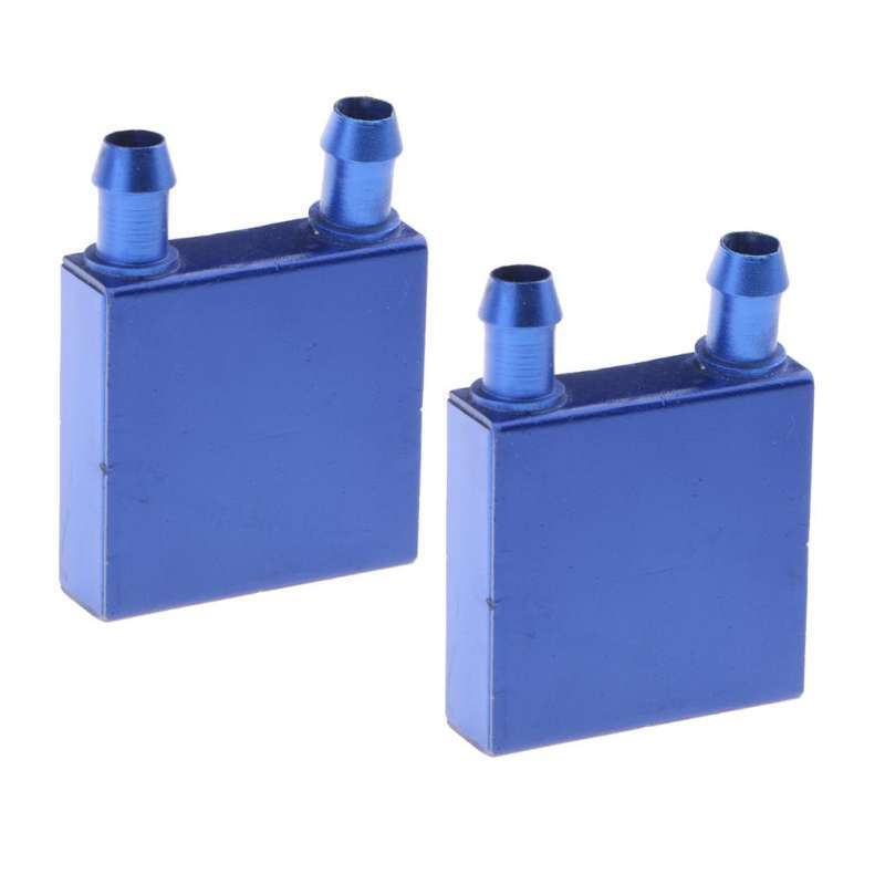 Promo 2x CPU Cooling Block for CO2 Cooler Liquid Water Cool System ...