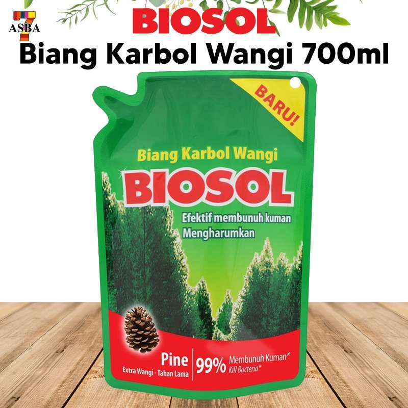 Promo Biosol Biang Karbol Wangi Pouch 700ml Diskon 4% Di Seller Toko ...