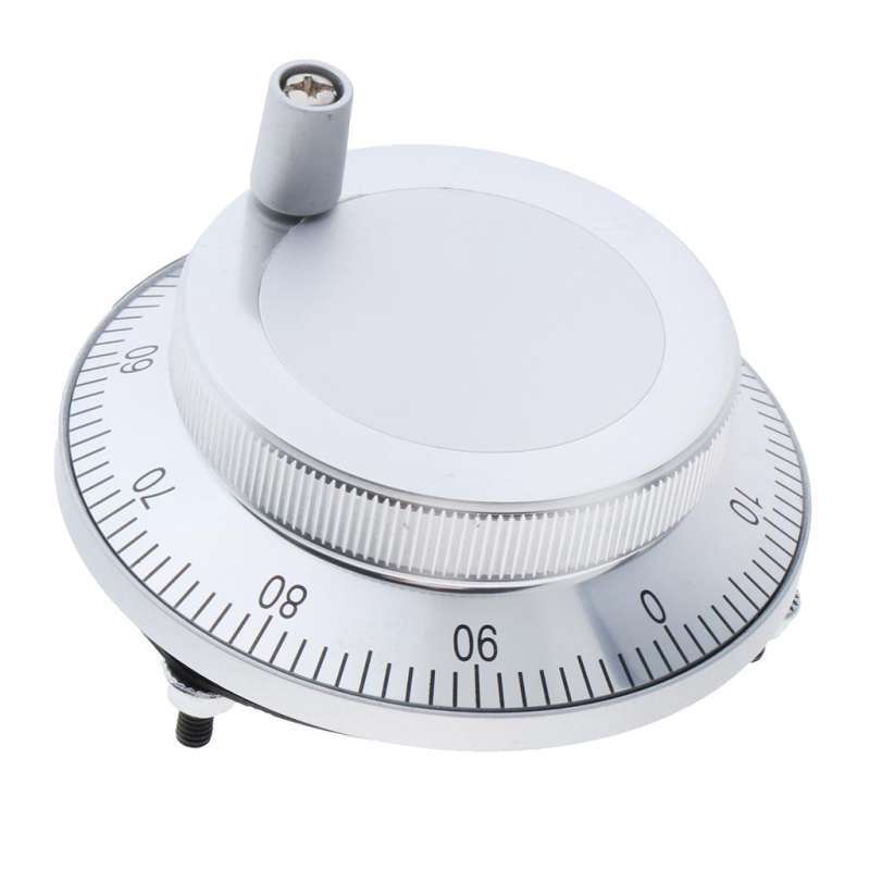 Jual 80mm Handle Wheel Pulse Encoder For Cnc System 6 Terminal Dc5v ...