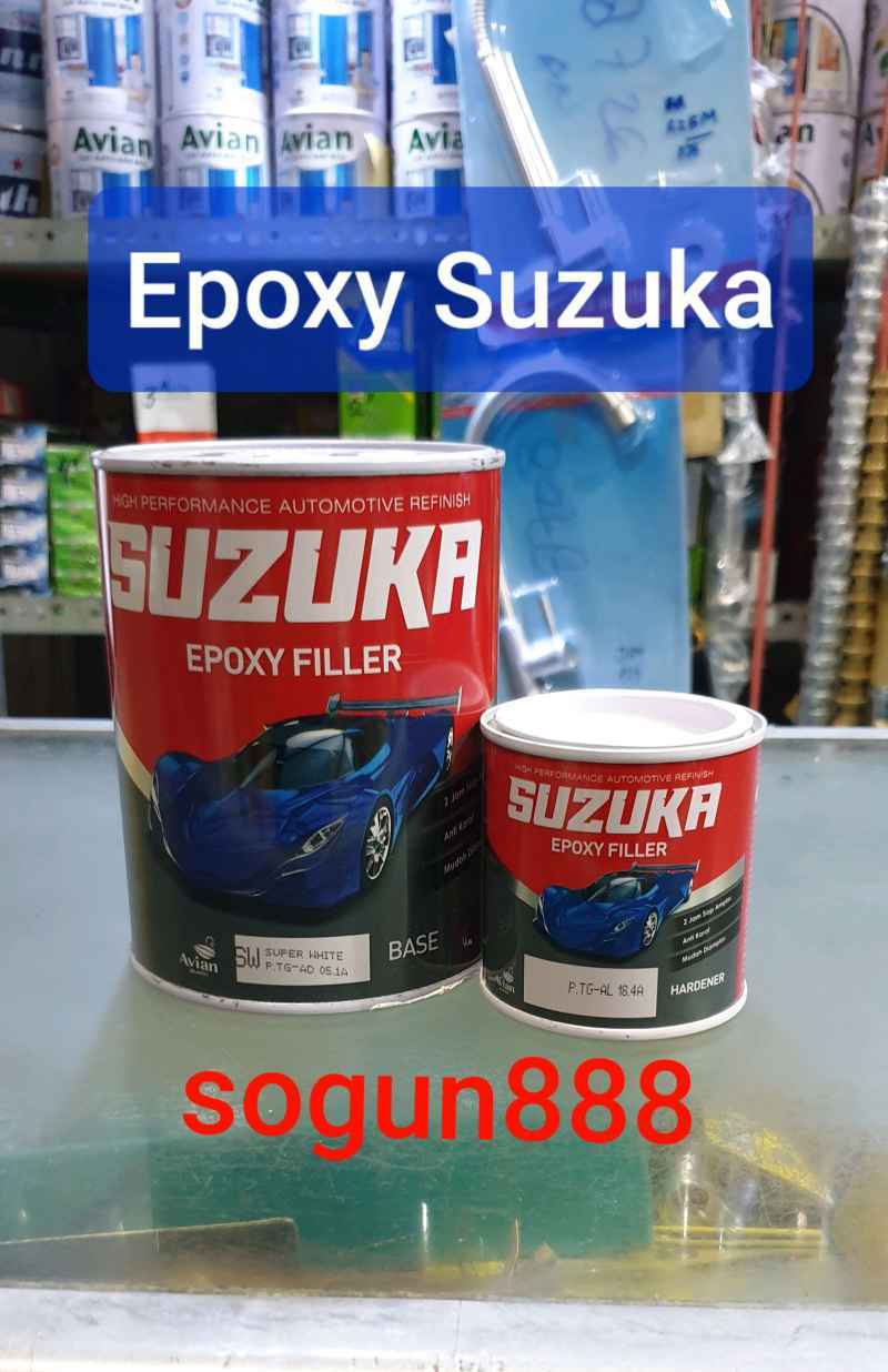 Jual Cat Dasar Suzuka 2 Komponen. Epoxy Filler Suzuka. Cat Mobil Thn ...