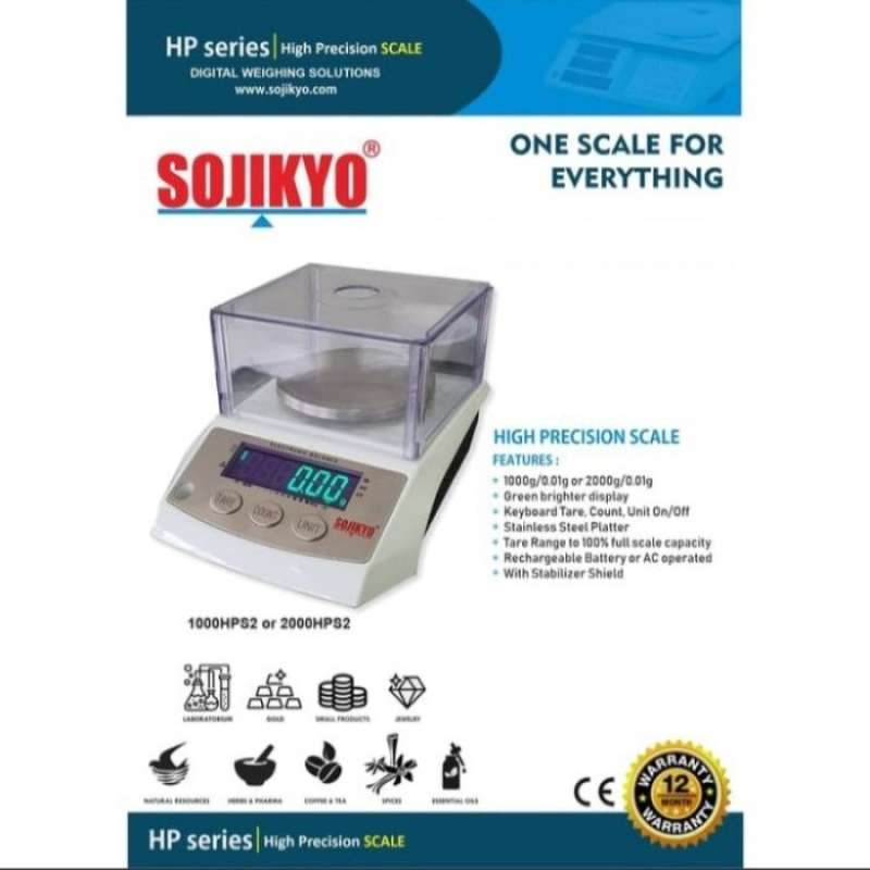 Jual Timbangan Sojikyo Digital Portable Scale Led Analitik Emas Lab 2kg Di Seller Bena Store ...