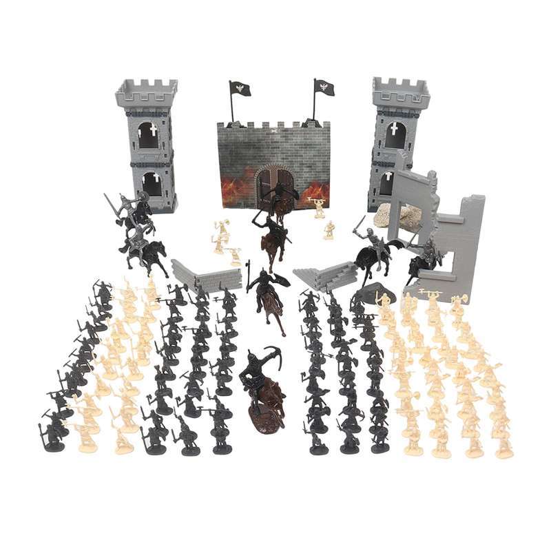 Jual Soldier Static Model Vehicles Army Men Castle Cavalry for ...
