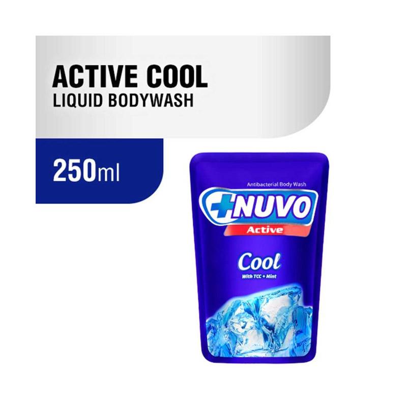 Jual Nuvo Active Cool Body Soap [250 mL/ Pouch] di Seller PAMELLA ...