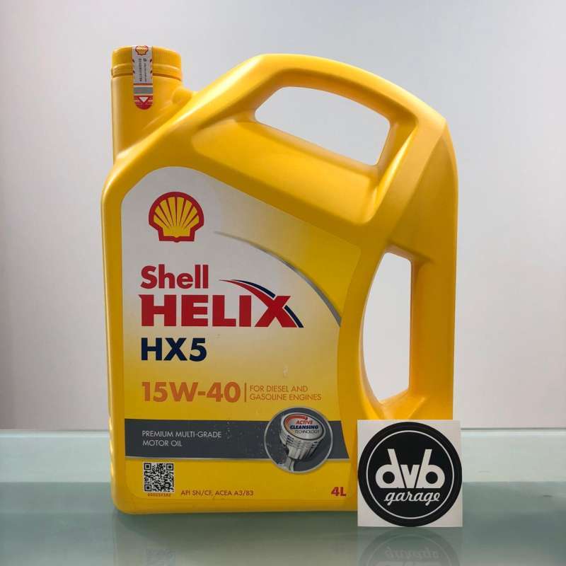 Jual Shell Helix Hx5 15w-40 4 Liter Di Seller Dvb Garage - Kelapa ...