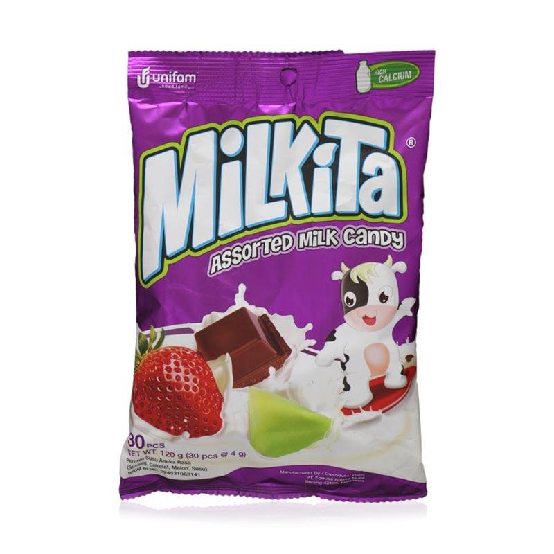 Jual Milkita Milk Candy Assorted Permen [120 g] di Seller Alfamidi ...