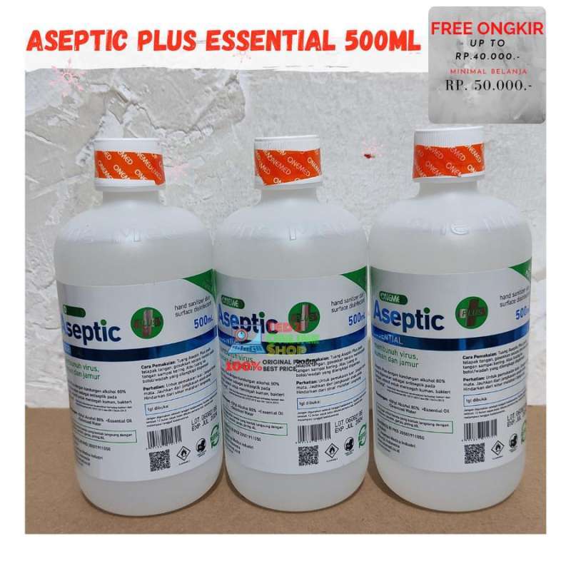 Jual Onemed Aseptic Plus Essential 500ml di Seller Tedz - Krukut, Kota ...