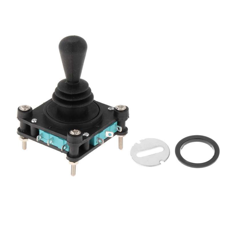 Promo 240V 5Amp 4NO 4NC Momentary 2.5mm Fixing Thread Joystick Switch ...