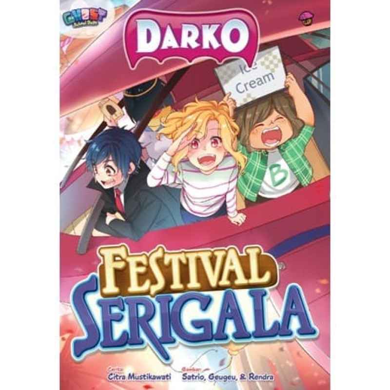 Promo Original GHOST SCHOOL DAYS DARKO: FESTIVAL SERIGALA Buku Cerita ...
