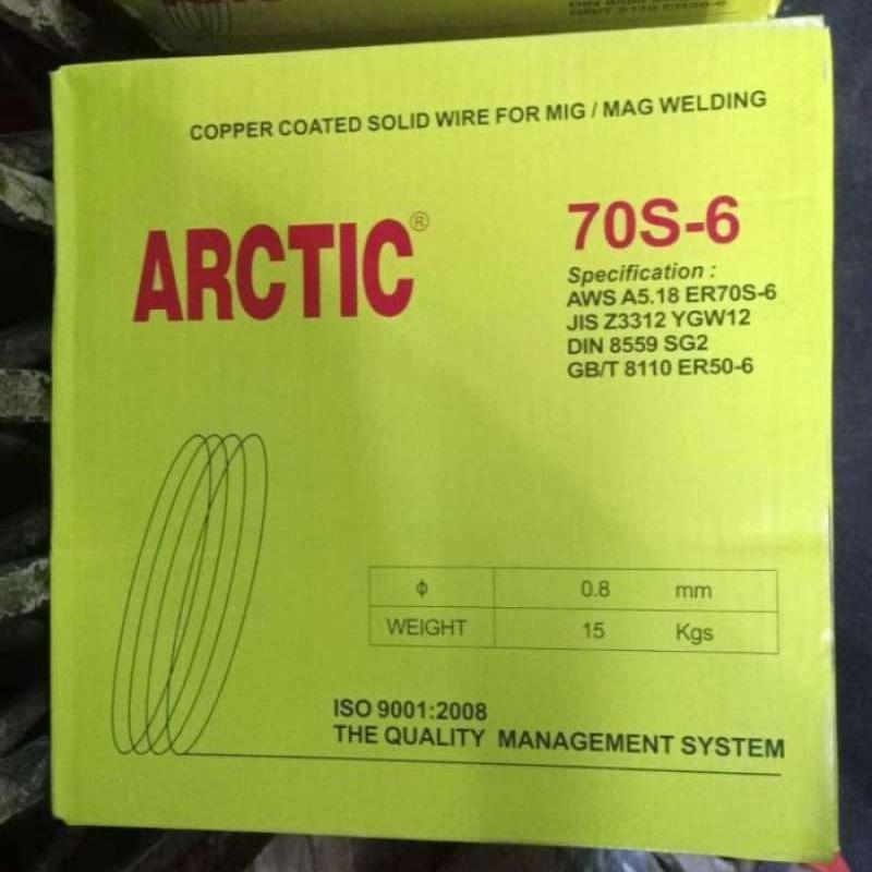 Jual Kawat Las Co2 Mig Er70s-6 Arctic Artic 70s-6 | 0.8mm 1.0mm 1.2mm 1.6mm Di Seller Berkah ...