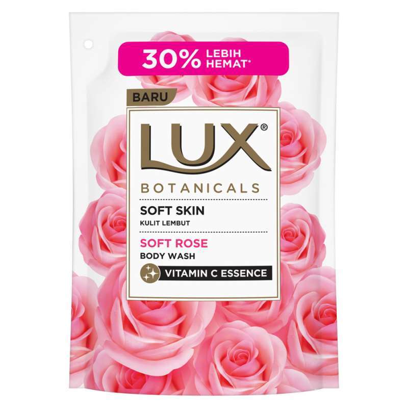 Jual LUX Botanicals Body Wash Soft Rose Refill 400 ml di Seller Alfamidi - Alfamidi | Blibli