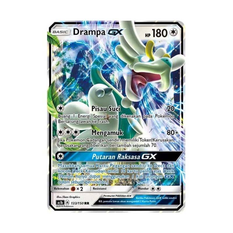 Jual Pokemon Indonesia Trading Card Drampa GX AS1b 133-150 RR di Seller ...