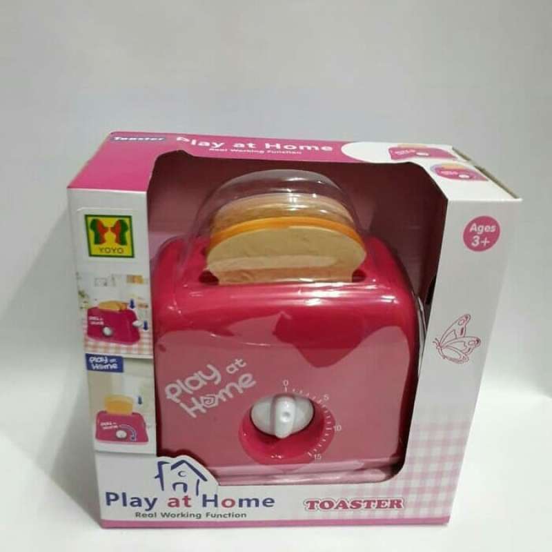 Promo Gratis Ongkir Toaster Mainan Panggang Roti Pretend Play Anak ...