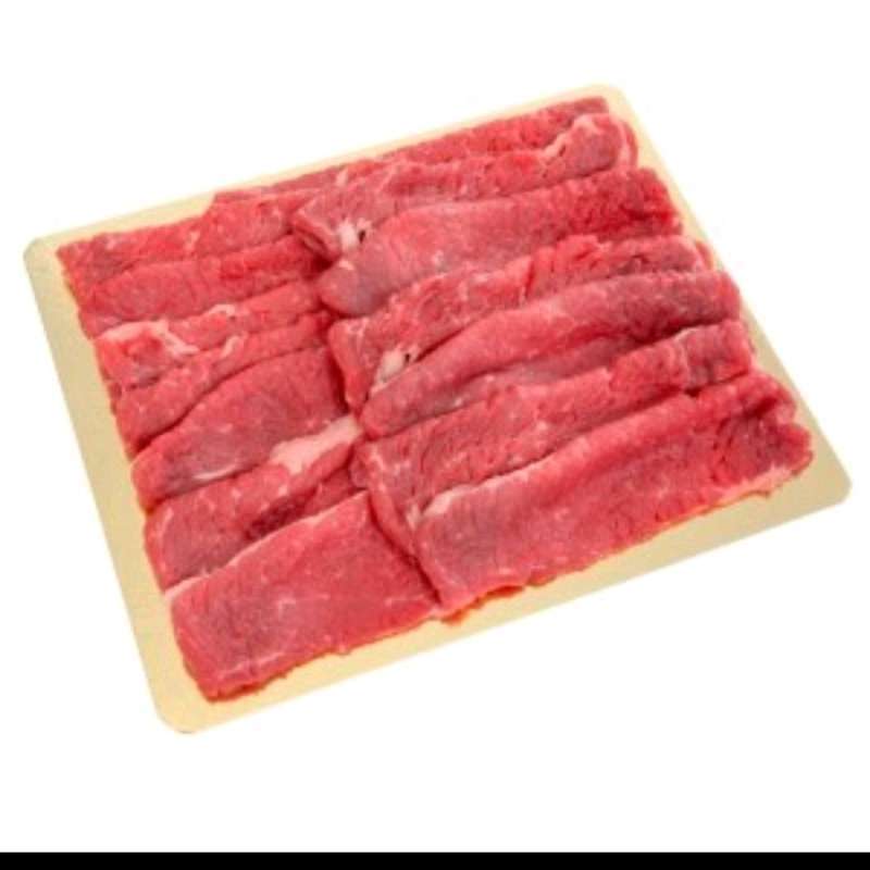 Jual beef slice teriyaki/sukiyaki/daging sapi iris tipis tanpa kenak di ...