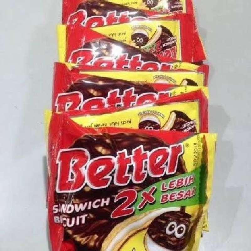 Jual Better Sandwich Biskuit/ Better 1000 isi 10 pcs di Seller ESSLSHOP ... Jual Better Sandwich Biskuit/ Better 1000 isi 10 pcs di Seller ESSLSHOP ...
